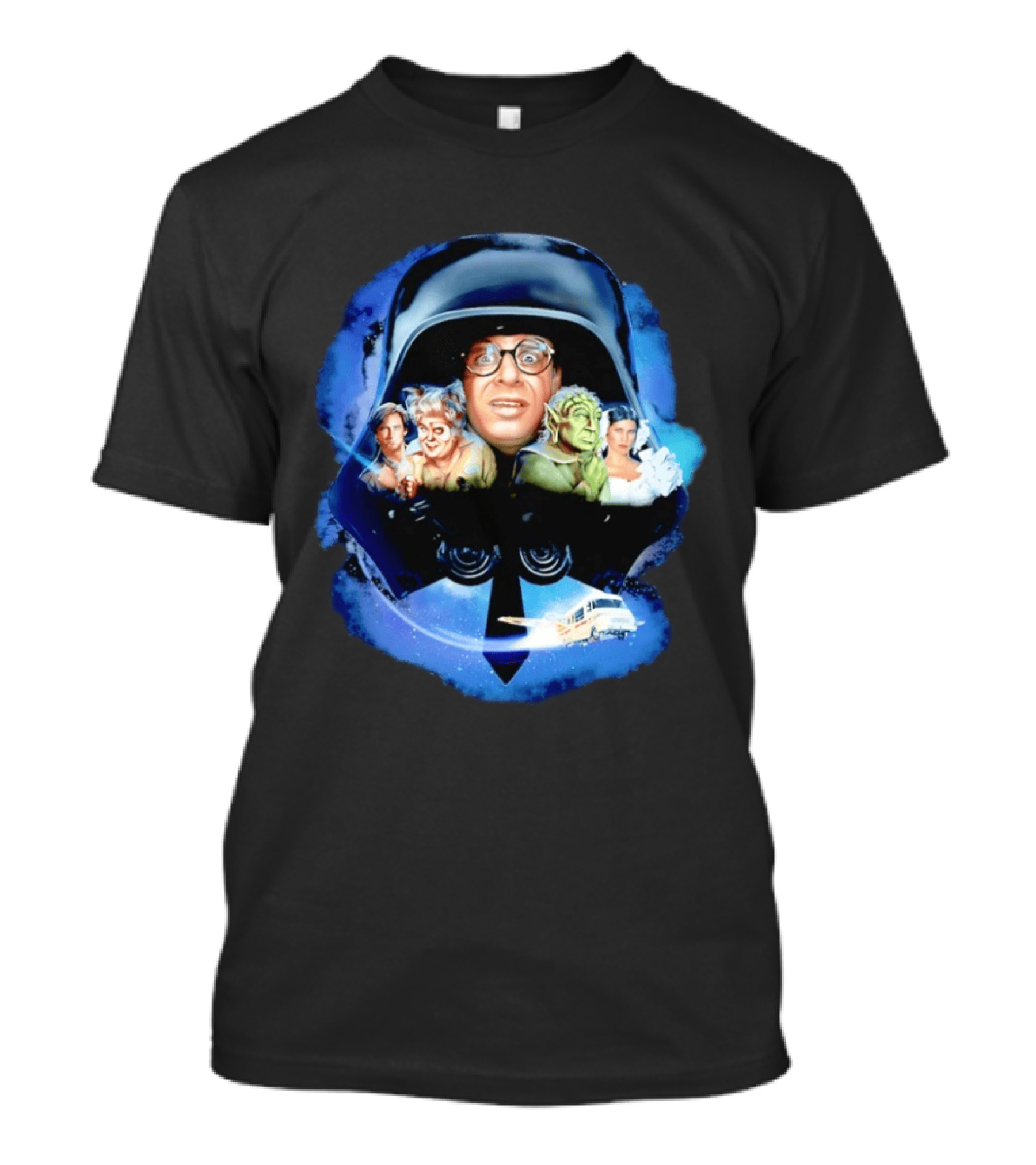 Spaceballs 2 Dark Helmet Rick Moranis Sci Fi Comedy Movie Cast Spaceship T-Shirt