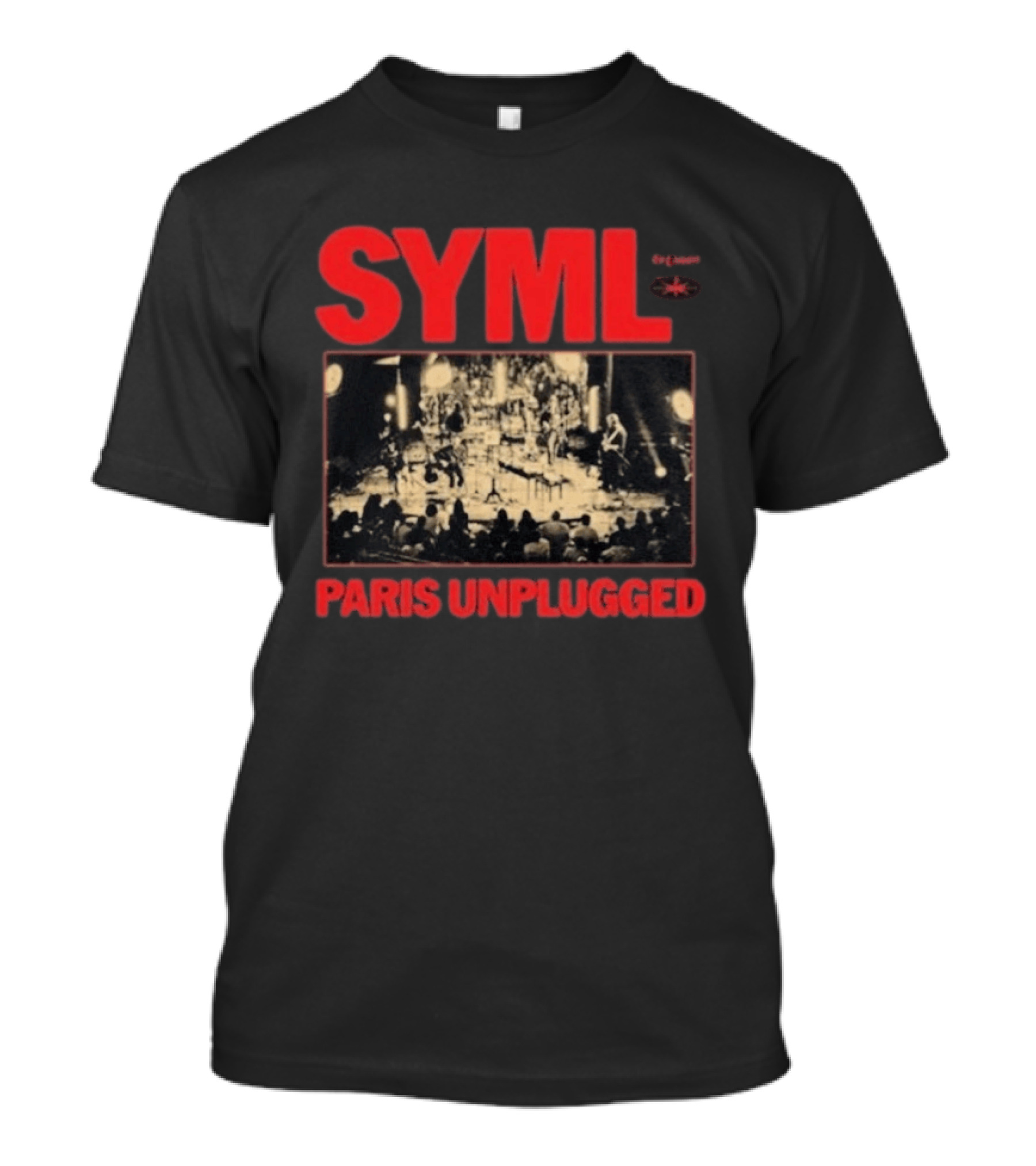 SYML Paris Unplugged Live Performance Concert Photography T-Shirt