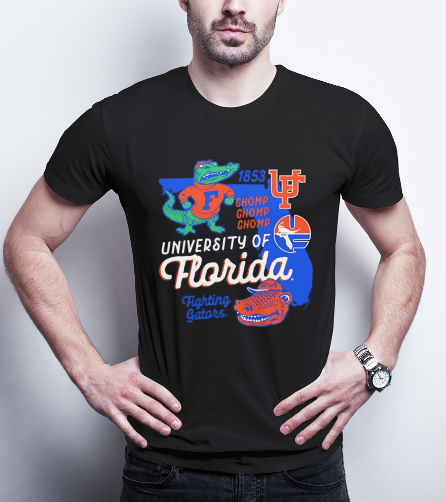 University Of Florida Fighting Gators Chomp Chomp Chomp 1986 U Of F T-Shirt