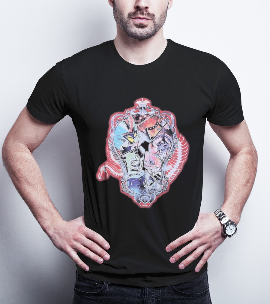 Helluva Boss Seven Deadly Sins Characters T-Shirt