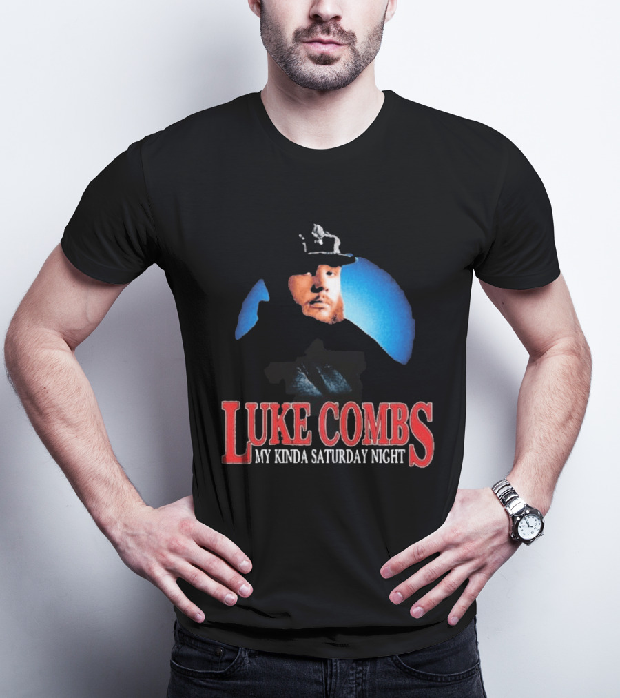 Luke Combs My Kinda Saturday Night Tour UK EU Pop Up London Dublin Edinburgh T-Shirt