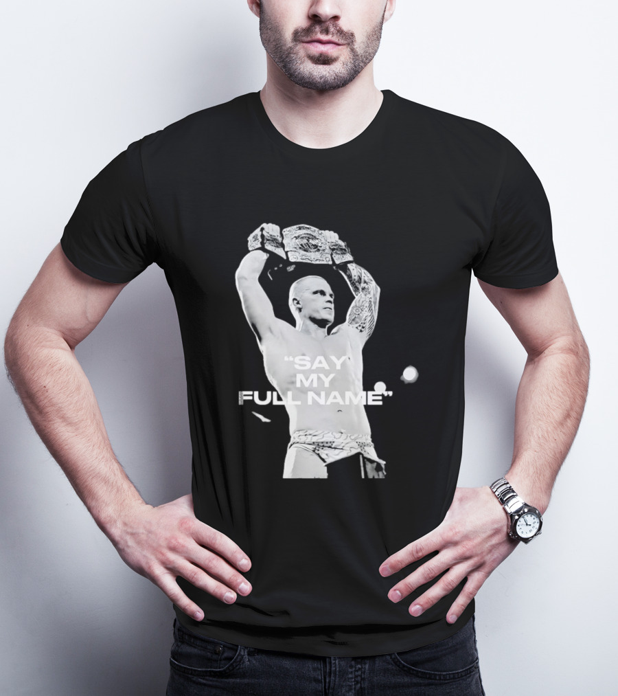 Ilja Dragunov WWE Say My Full Name Wrestling Champion T-Shirt