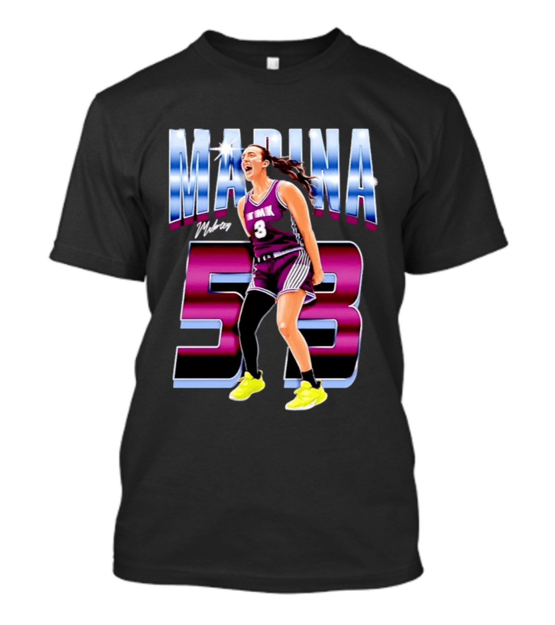 Marina Mabrey WNBA 53 Points Toronto Tempo T-Shirt