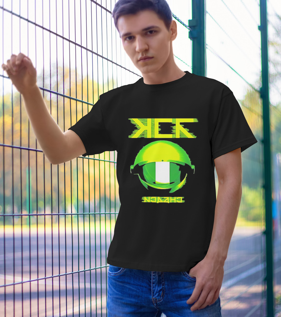 Nigeria Kick Astronaut Helmet Space Nigerian Flag T-Shirt
