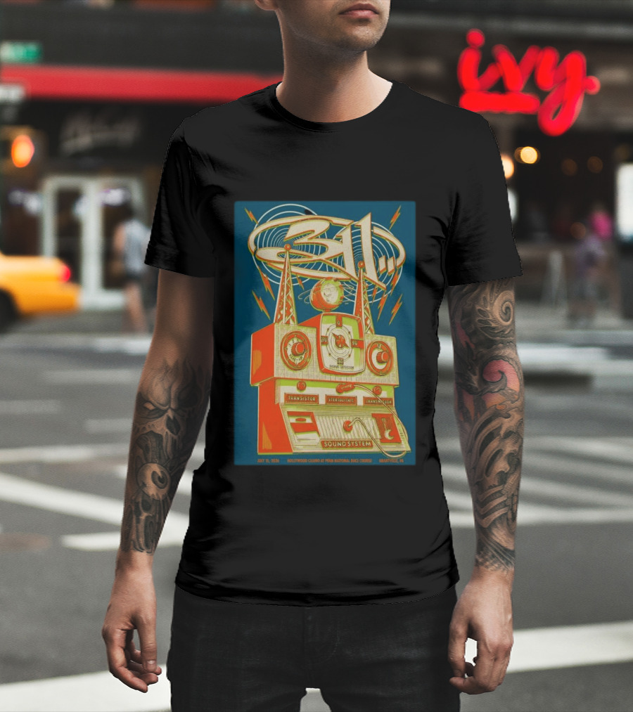 311 Grantville PA July 25 2026 Hollywood Casino Sound System T-Shirt