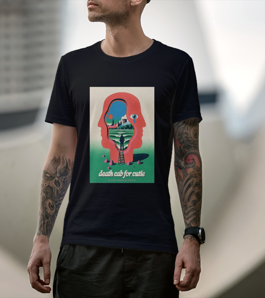 Death Cab For Cutie July 15 2026 Jacobs Pavilion Cleveland OH Tour T-Shirt
