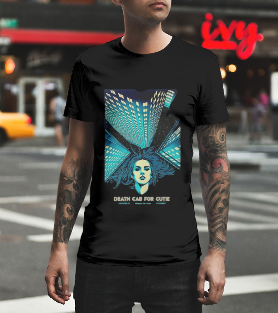 Death Cab For Cutie Uncasville Mohegan Sun Arena 2012 T-Shirt