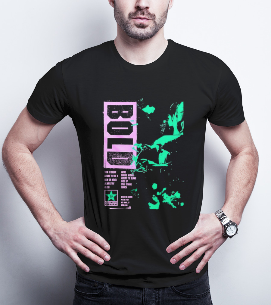 Revelation Records Talk Is Cheap Nailed To The X Positive Scene Unity Hardcore Punk T-Shirt