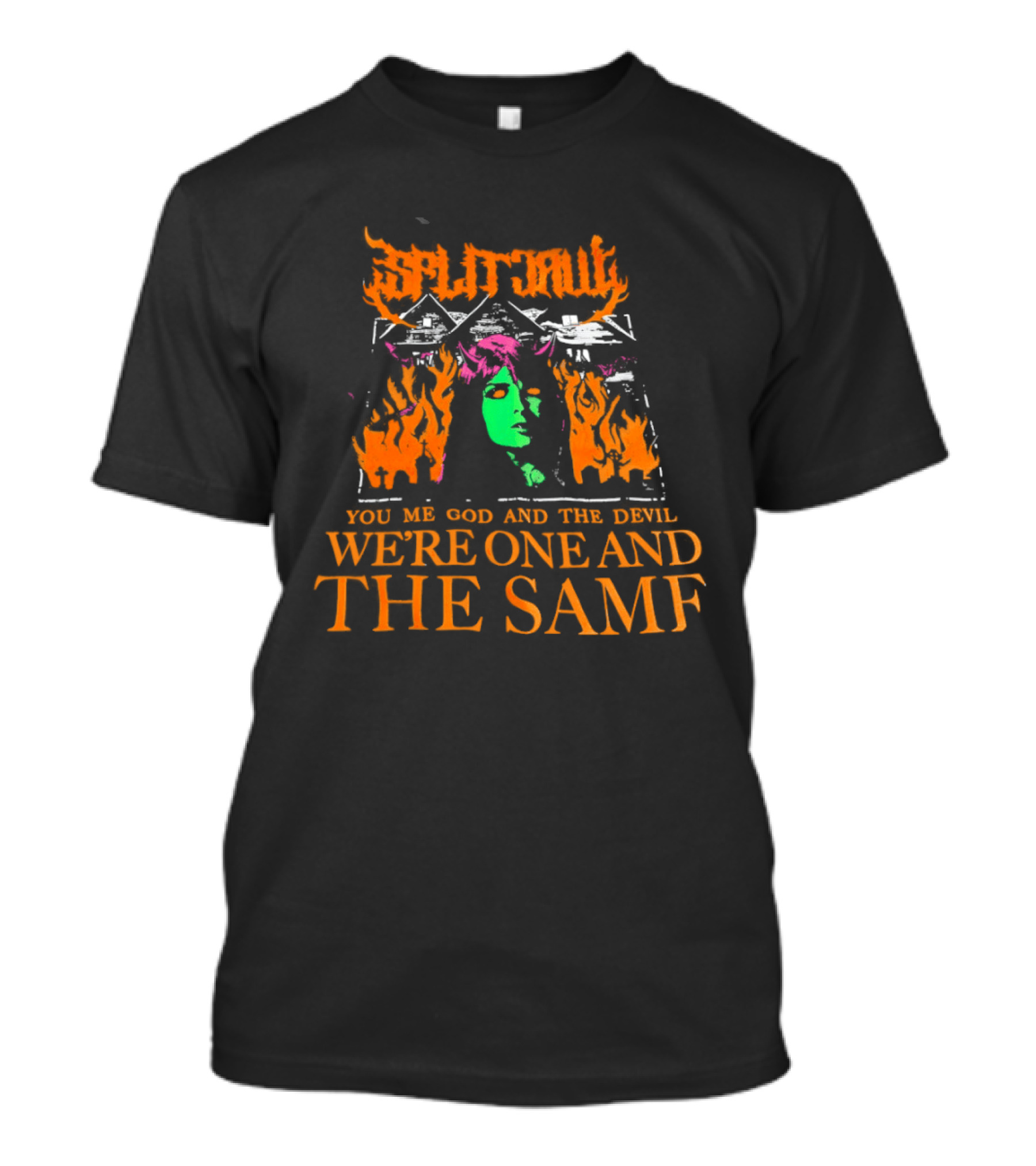 Split Jaw You Me God And The Devil We're One And The Same T-Shirt