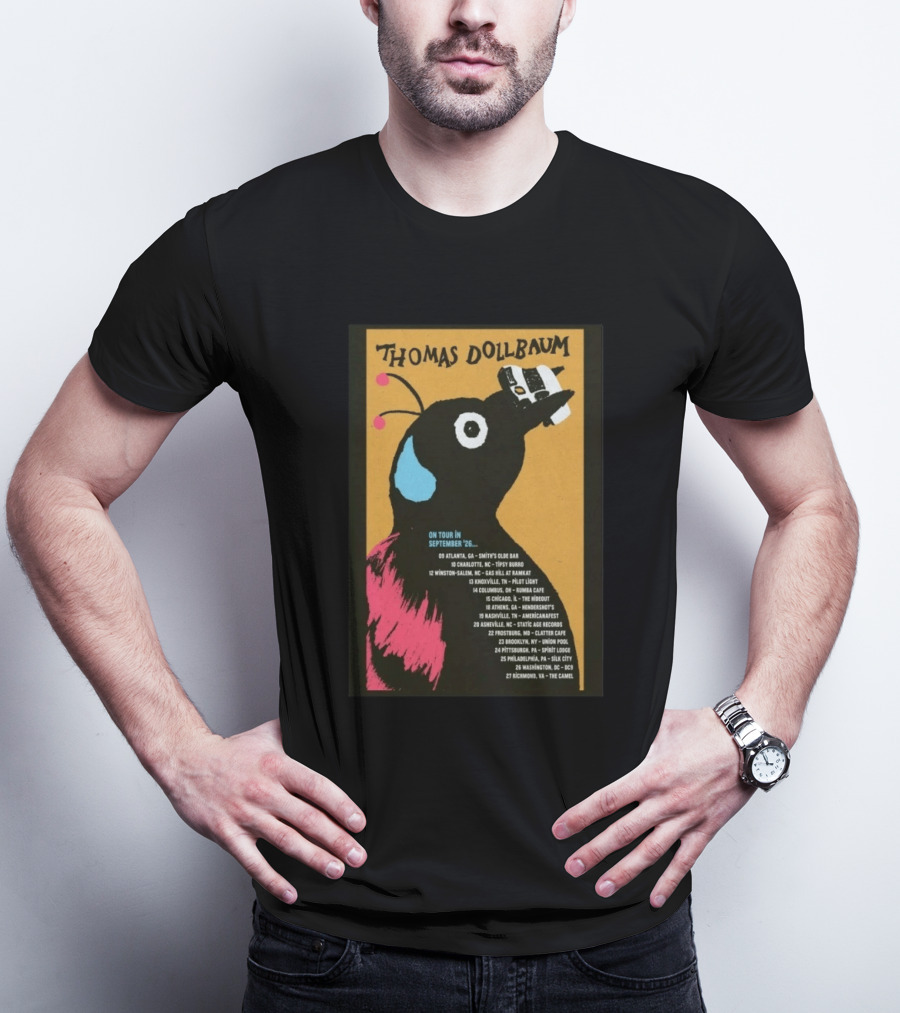 Thomas Dollbaum 2026 Tour September Concert Dates And Cities List T-Shirt