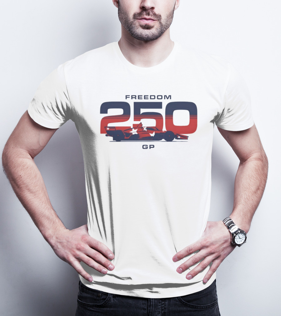 Freedom 250 Grand Prix Racing Car GP 2026 T-Shirt