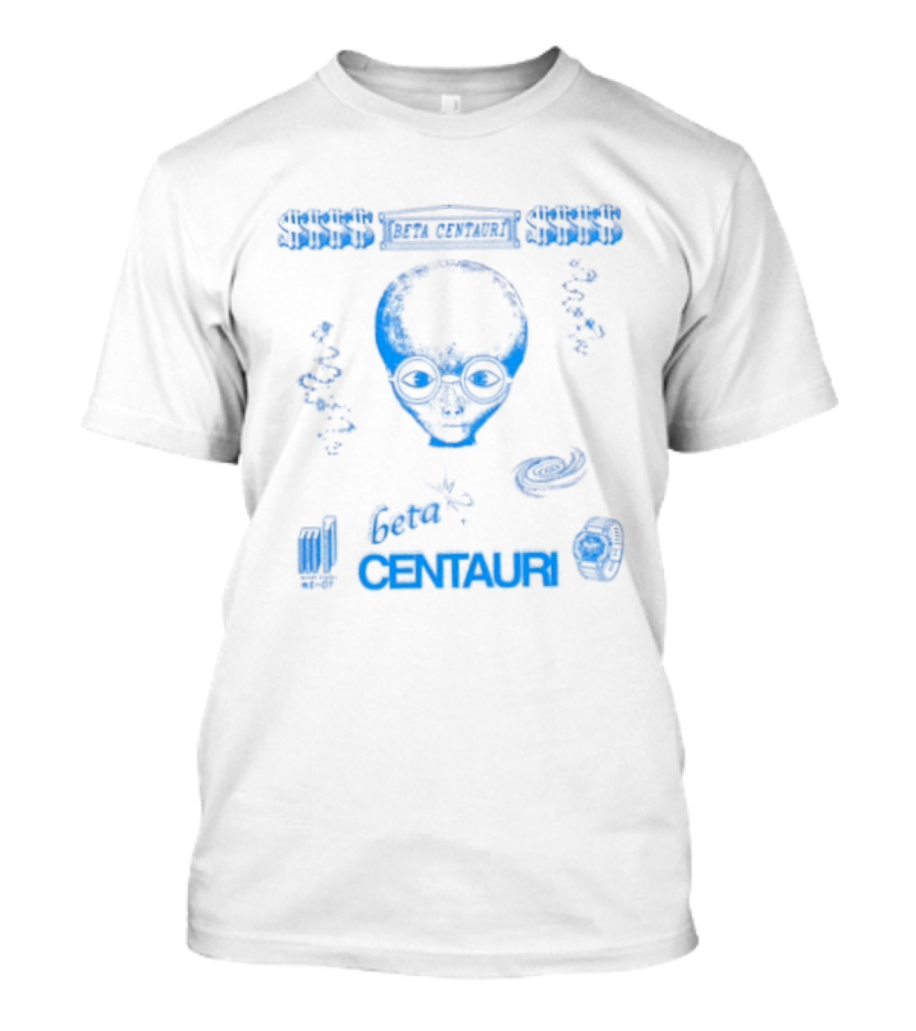 Beta Centauri Mondo Trasho Alien Space Adventure T-Shirt