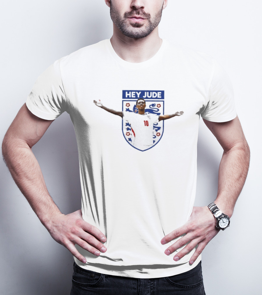 Jude Bellingham Hey Jude England National Football Team 10 T-Shirt