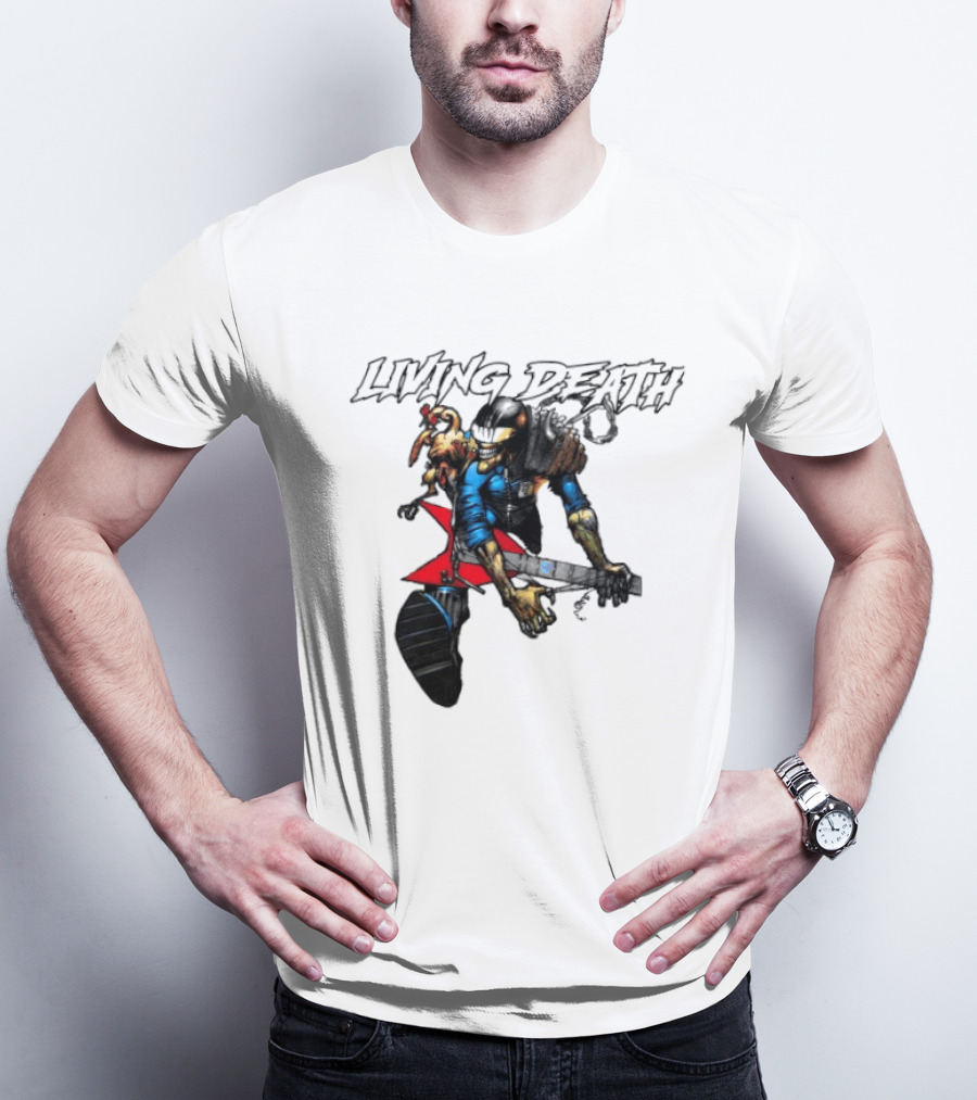 Judge Death Living Death 2000 AD Prison T-Shirt