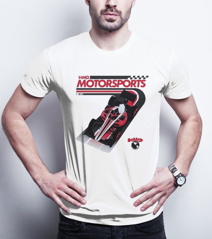 HMD Motorsports Indy NXT 2026 Racing Car T-Shirt