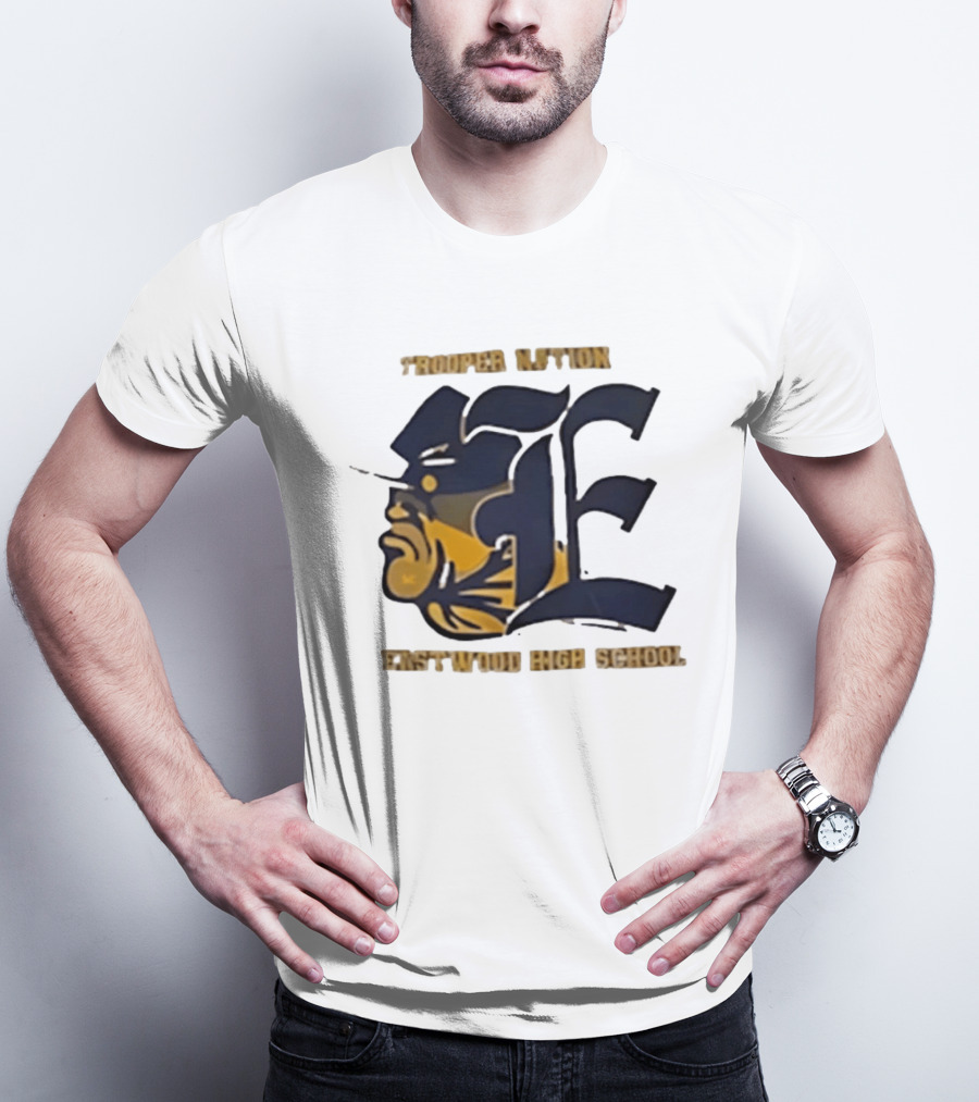 Trooper Nation Eastwood High School Football FE T-Shirt