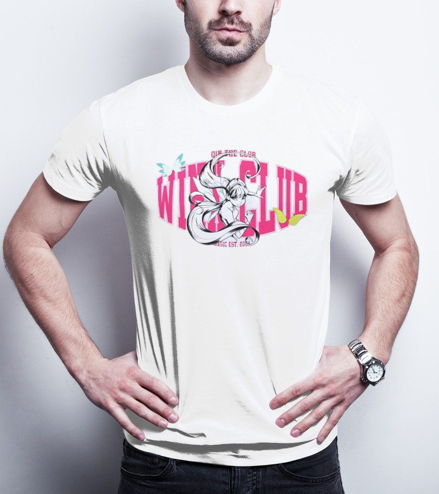 Winx Club Join The Club Magic Est 2004 Butterfly T-Shirt