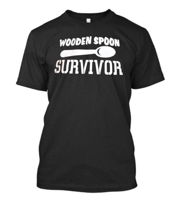 Wooden Spoon Survivor Kitchen Humor Cooking Joke T-Shirt