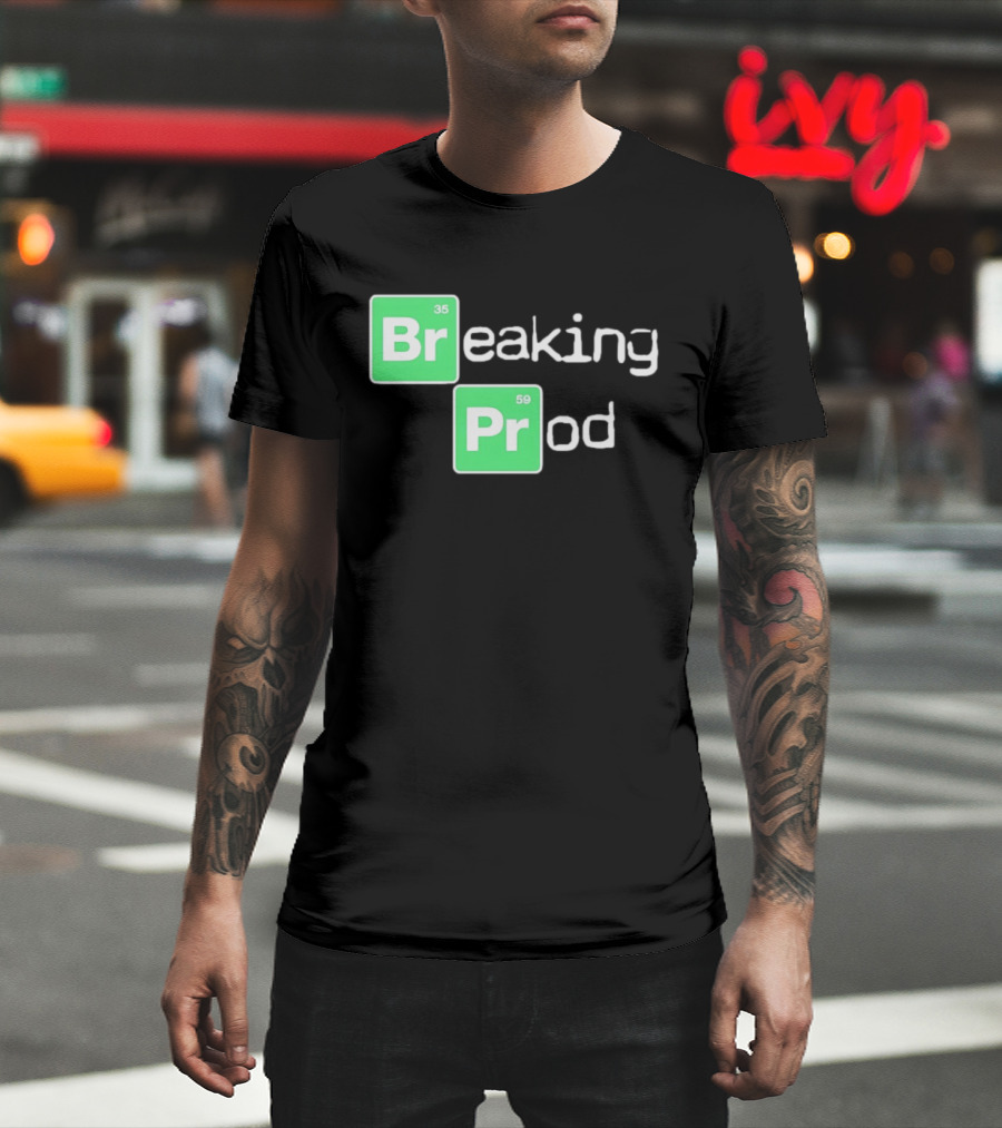 Breaking Prod 35 59 Chemistry T-Shirt
