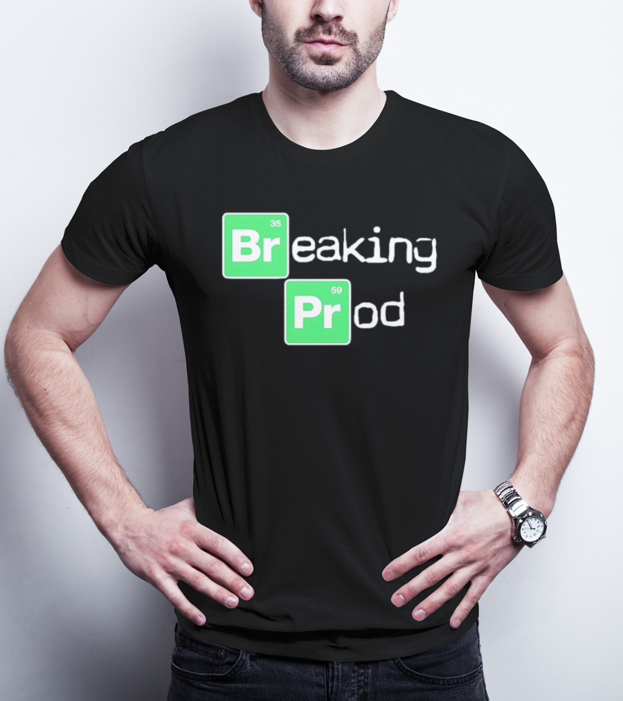 Breaking Prod 35 59 Chemistry T-Shirt