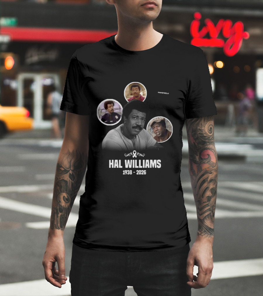 Hal Williams 1938 2026 White Ribbon T-Shirt