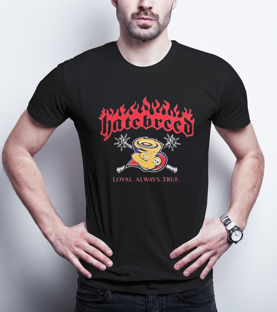 Hatebreed The Summer Slaughter Tour 2026 Tulsa Oklahoma Cain's Ballroom July 12 Fierce Loyalty Loyal Always True T-Shirt