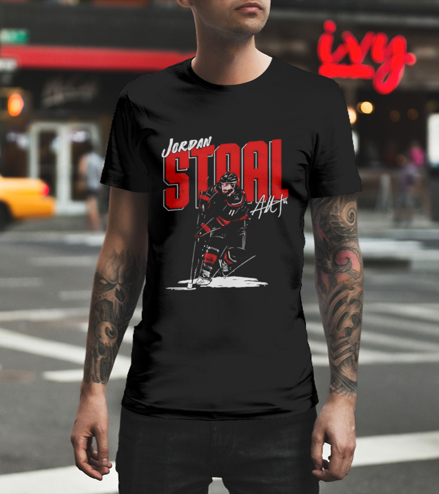 Jordan Staal Carolina Hurricanes Hockey Player Sportswear T-Shirt
