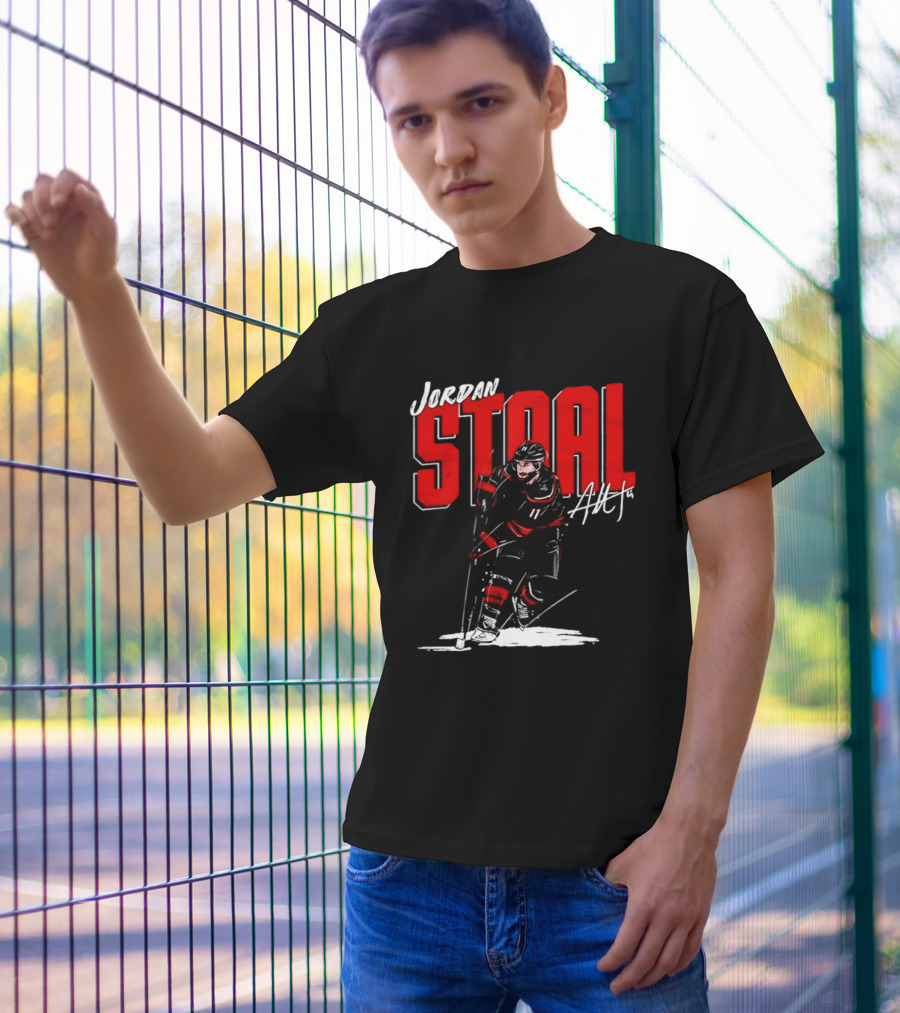 Jordan Staal Carolina Hurricanes Hockey Player Sportswear T-Shirt