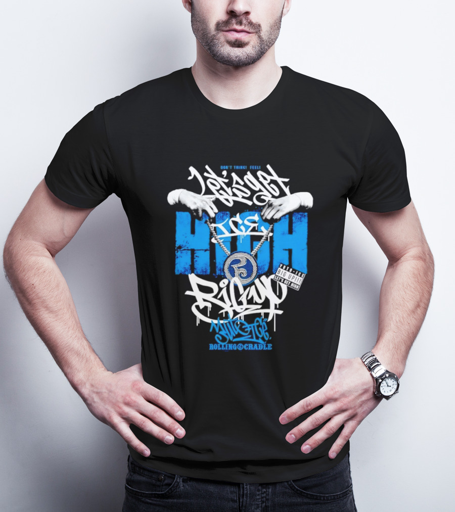 Let's Get High Yuto Ice Feel Rolling Cradle T-Shirt