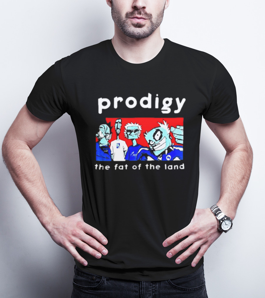Prodigy The Fat Of The Land Cartoon Characters T-Shirt