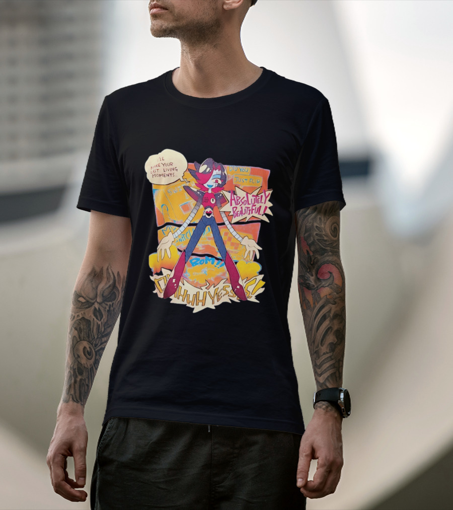 Mettaton Absolutely Beautiful Ohhhh Yesses Undertale Video Game T-Shirt