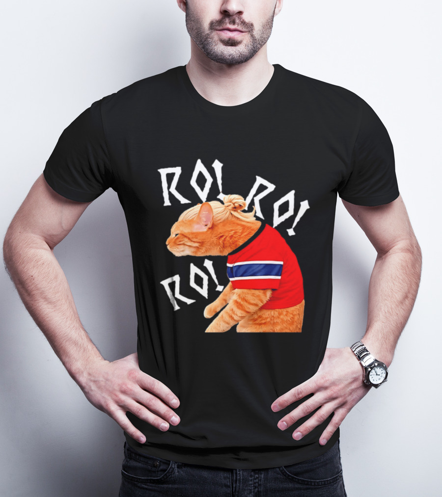 Ro Ro Ro Norwegian Cat El Michi Meme Norway T-Shirt