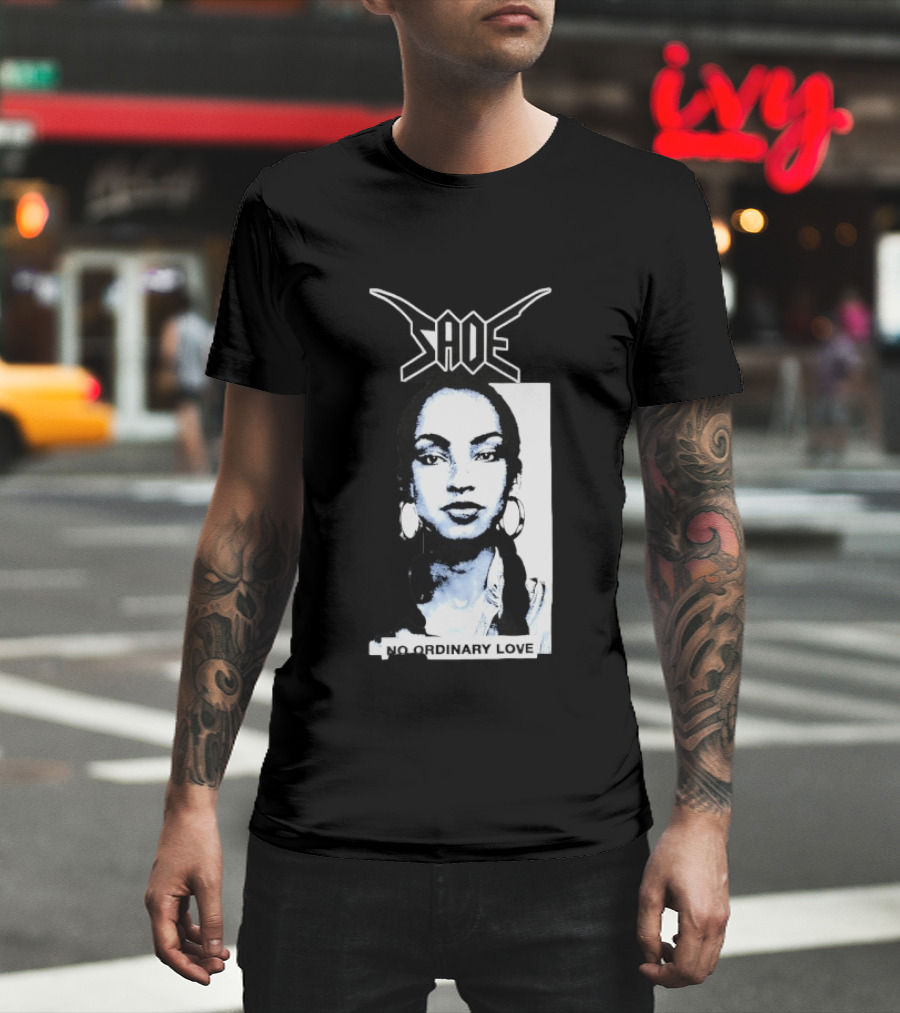 Sade No Ordinary Love Iconic 90s R&B Soul Music Legend T-Shirt