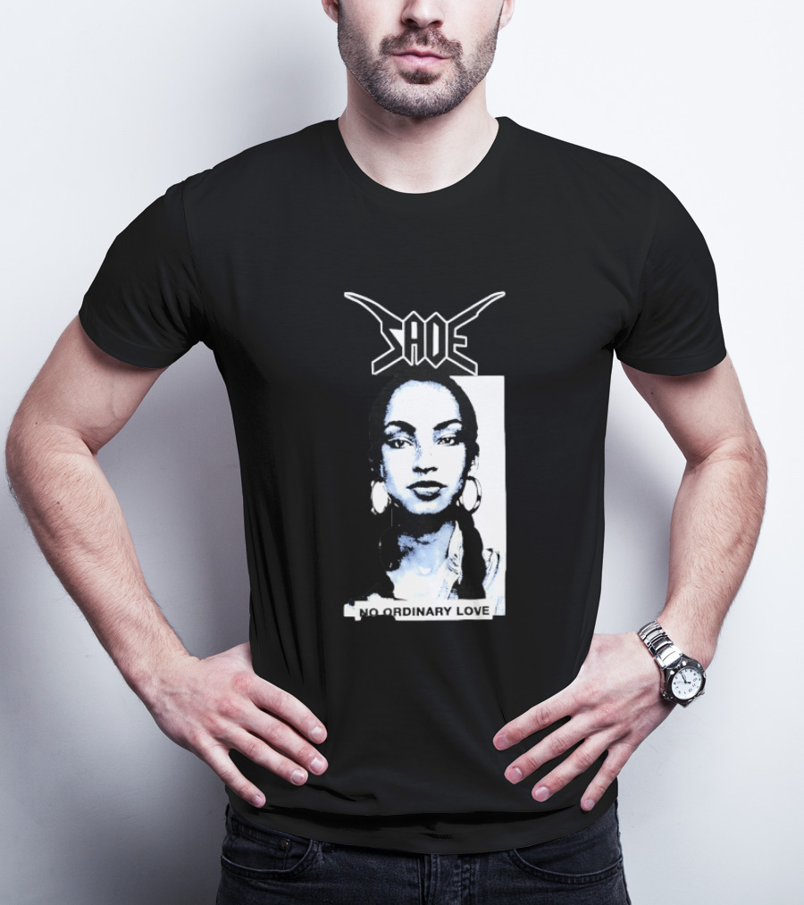 Sade No Ordinary Love Iconic 90s R&B Soul Music Legend T-Shirt