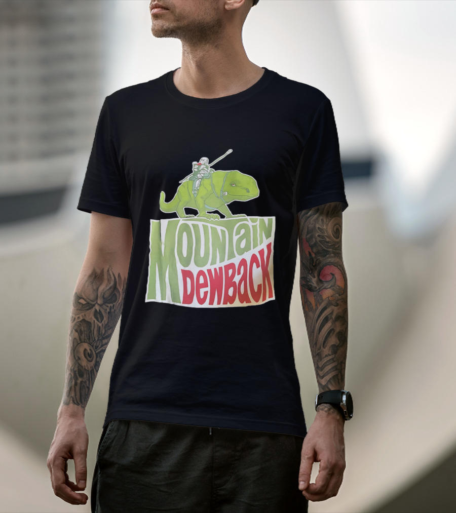 Mountain Dewback Star Wars Stormtrooper Riding Alien Creature T-Shirt