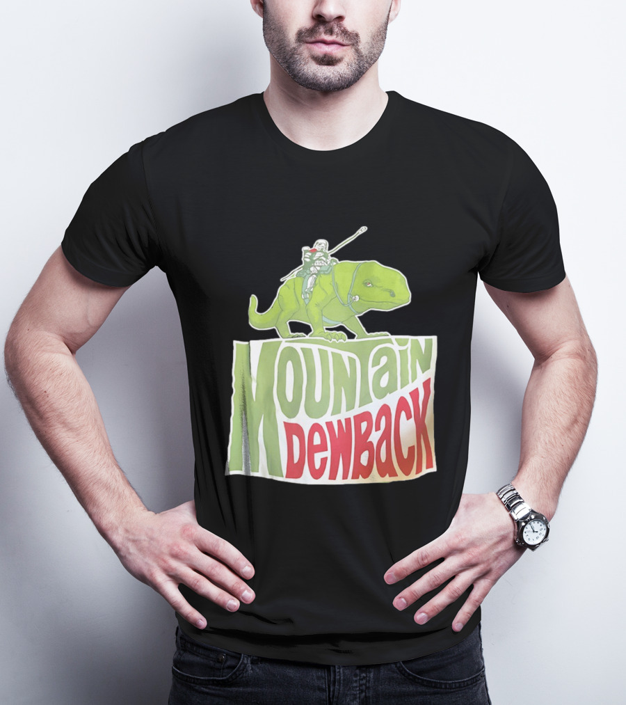 Mountain Dewback Star Wars Stormtrooper Riding Alien Creature T-Shirt