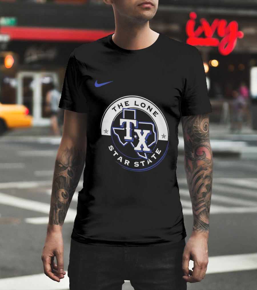 Nike Texas Rangers TX The Lone Star State T-Shirt