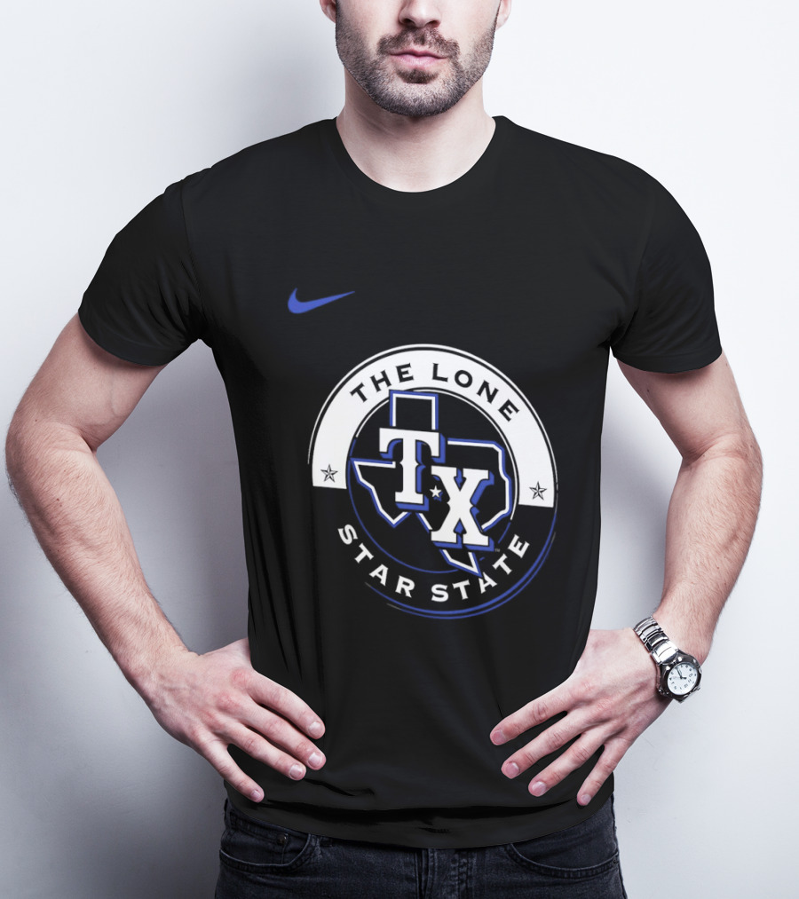 Nike Texas Rangers TX The Lone Star State T-Shirt