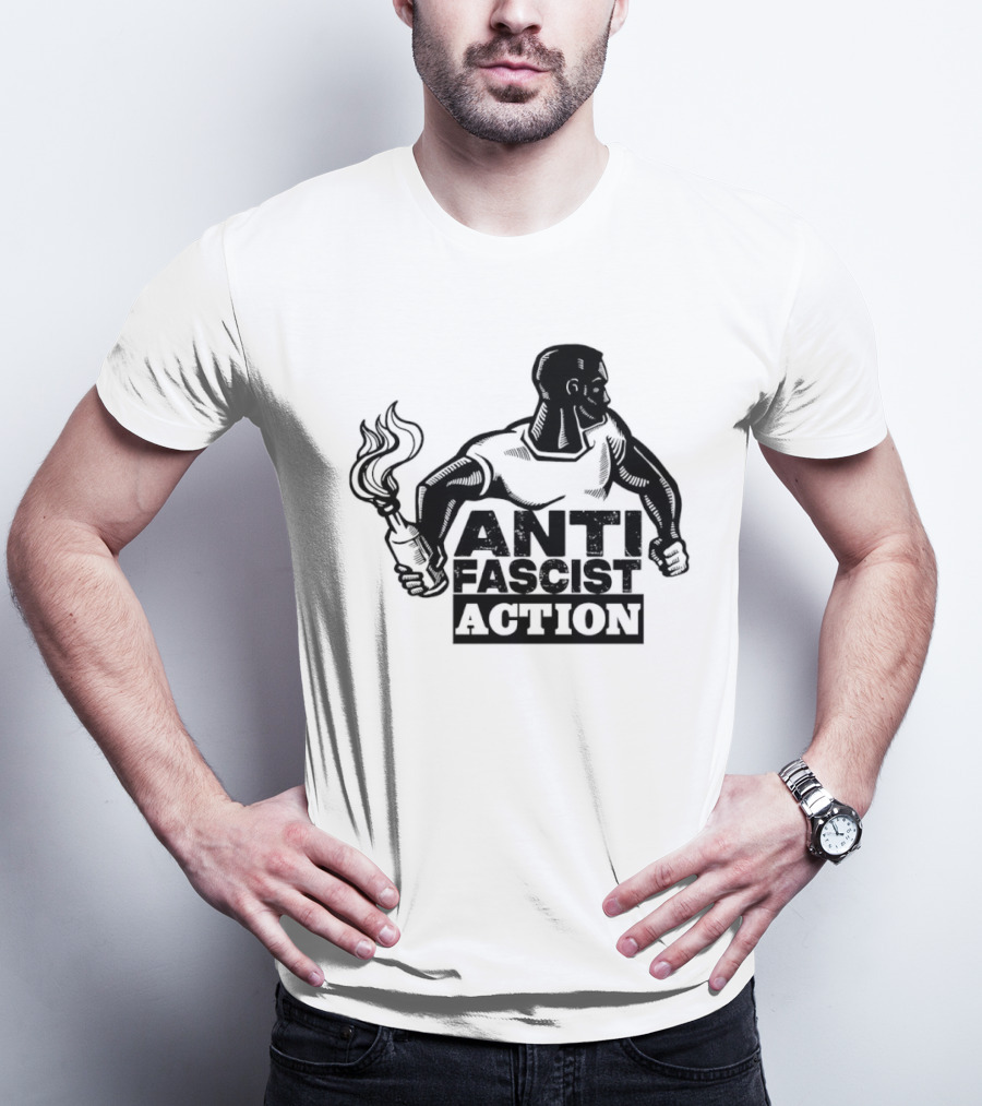 Anti Fascist Action Antifa Activism Protest Movement T-Shirt