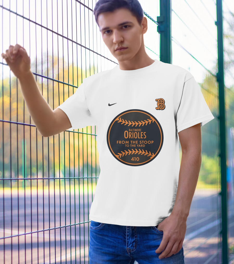 Baltimore Orioles From The Stoop To The Yard 410 Nike B T-Shirt