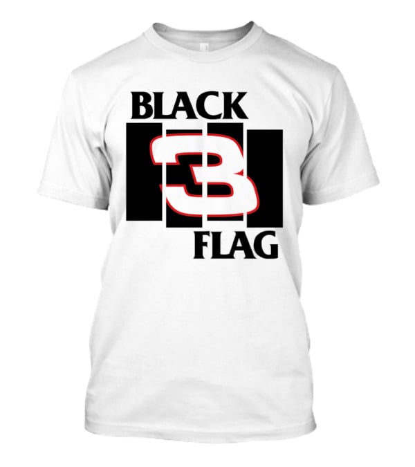 Black Flag 3 Hardcore Punk T-Shirt