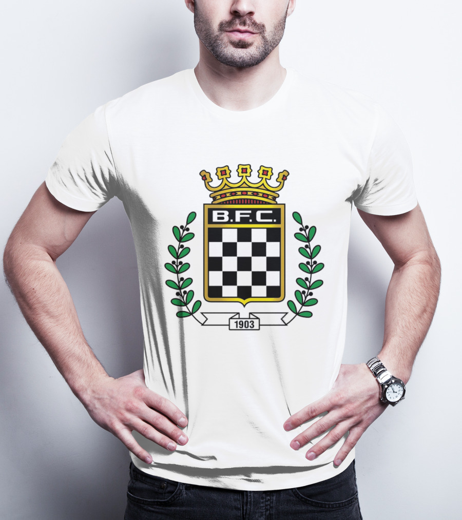 Boavista Futebol Clube B.F.C. 1903 Crest T-Shirt
