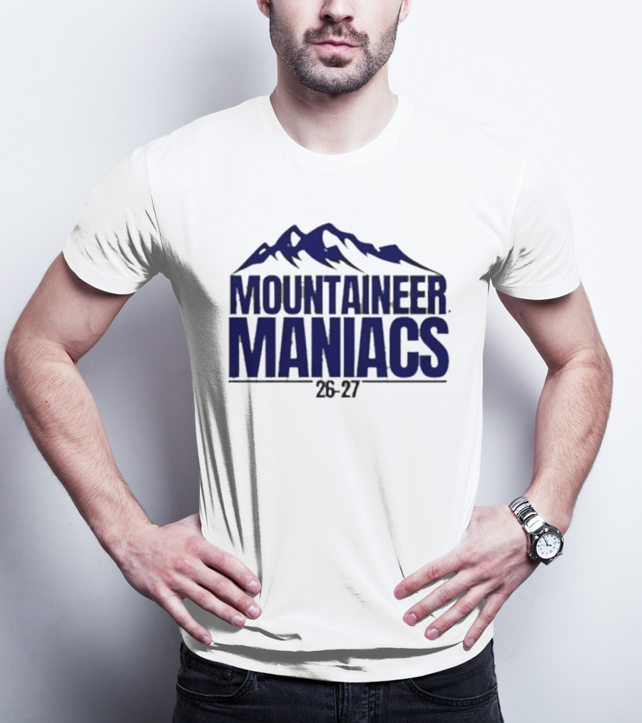 Mountaineer Maniacs 2026 2027 Mountain T-Shirt