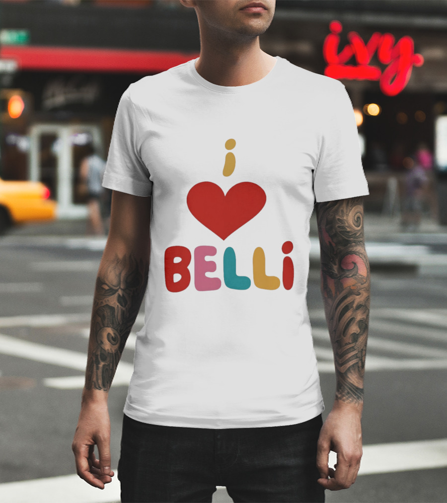I Love Heart Belli T-Shirt