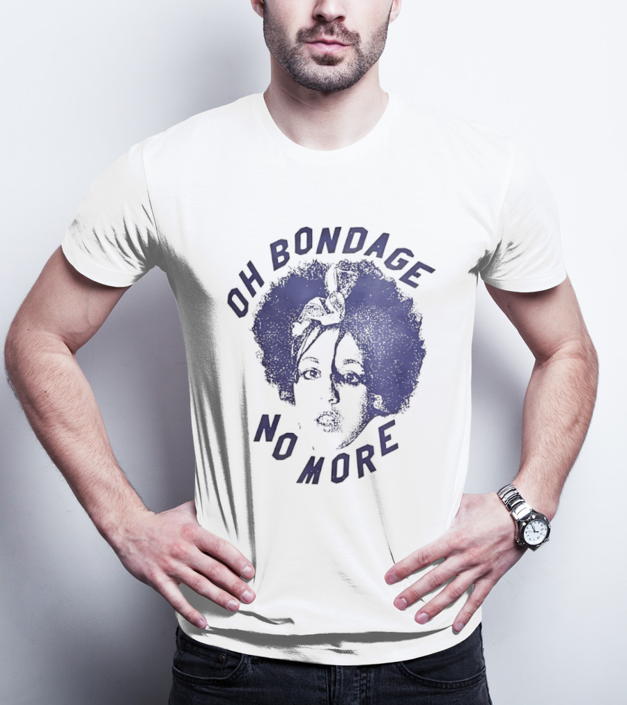 Oh Bondage No More X Ray Spex Poly Styrene Iconic Punk Image T-Shirt