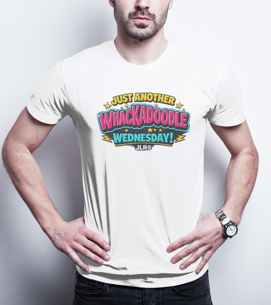 Just Another Whackadoodle Wednesday JLR Stars Fun T-Shirt