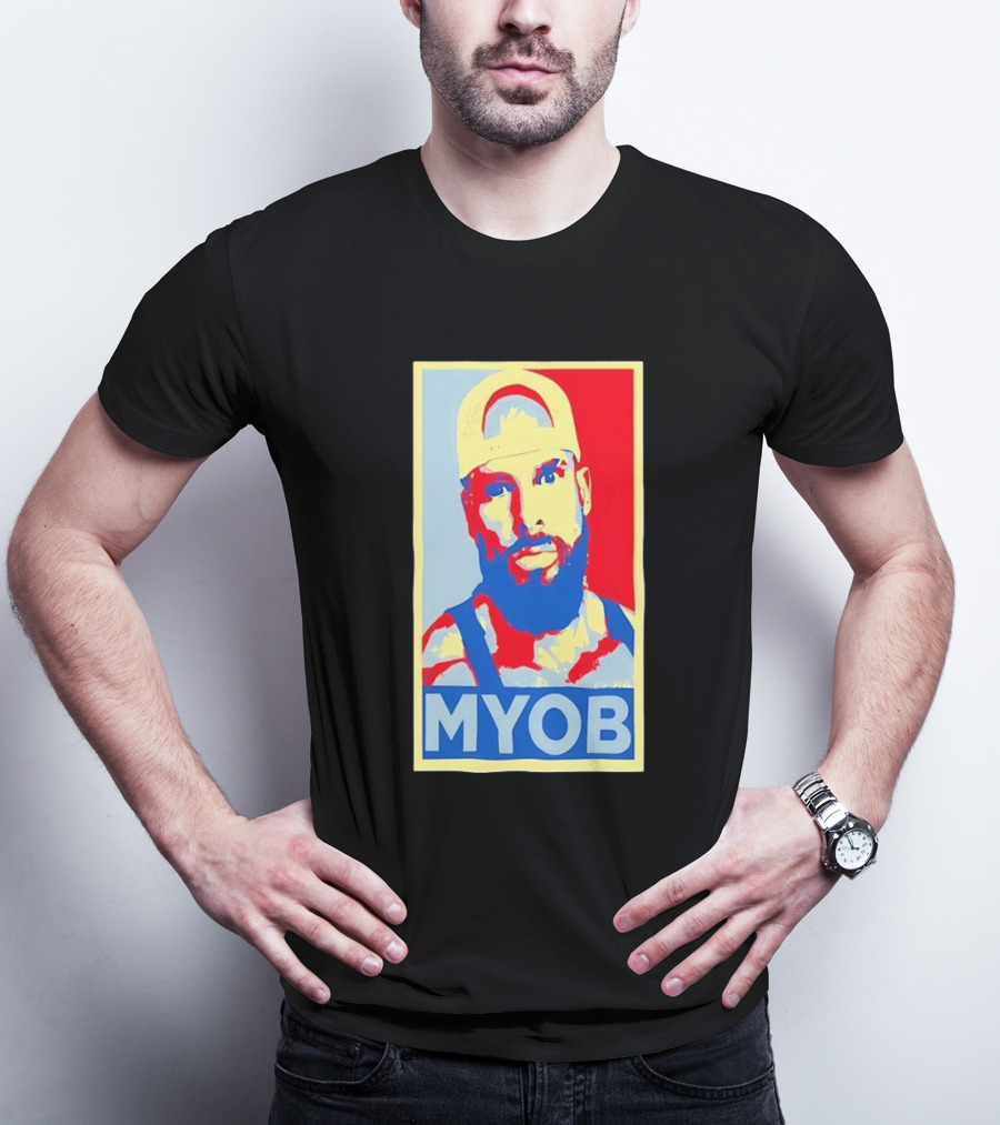 MYOB Bearded Man Hope Style Mind Your Own Business T-Shirt