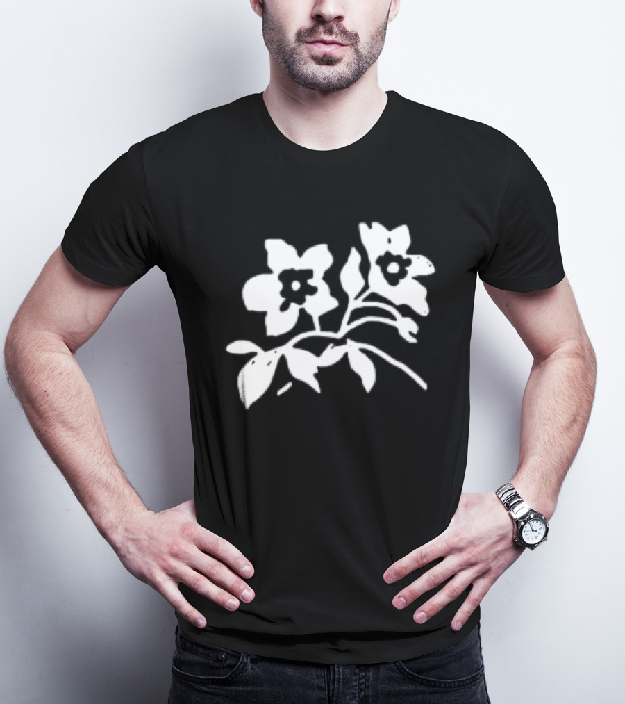 Flower It Was Time This Whole Time 2 Sided T-Shirt