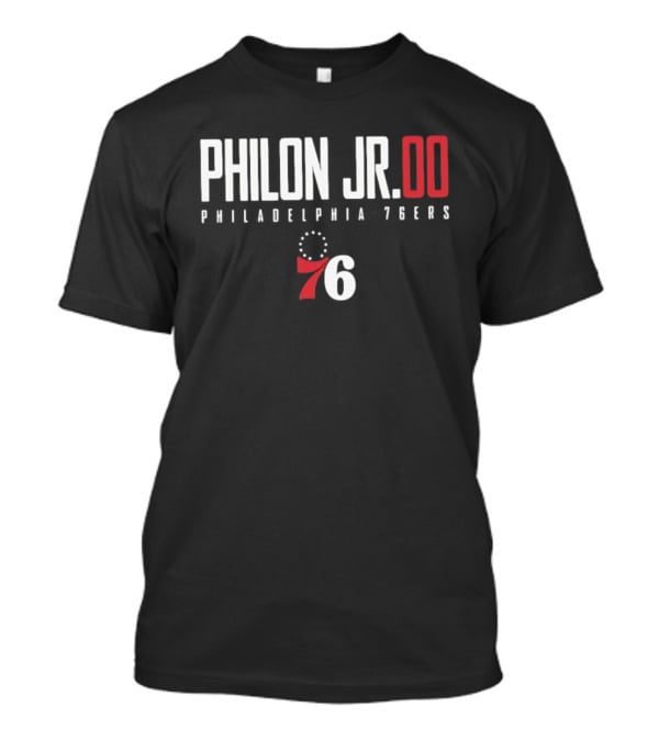 Labaron Philon Jr. 00 Philadelphia 76ers 76 T-Shirt
