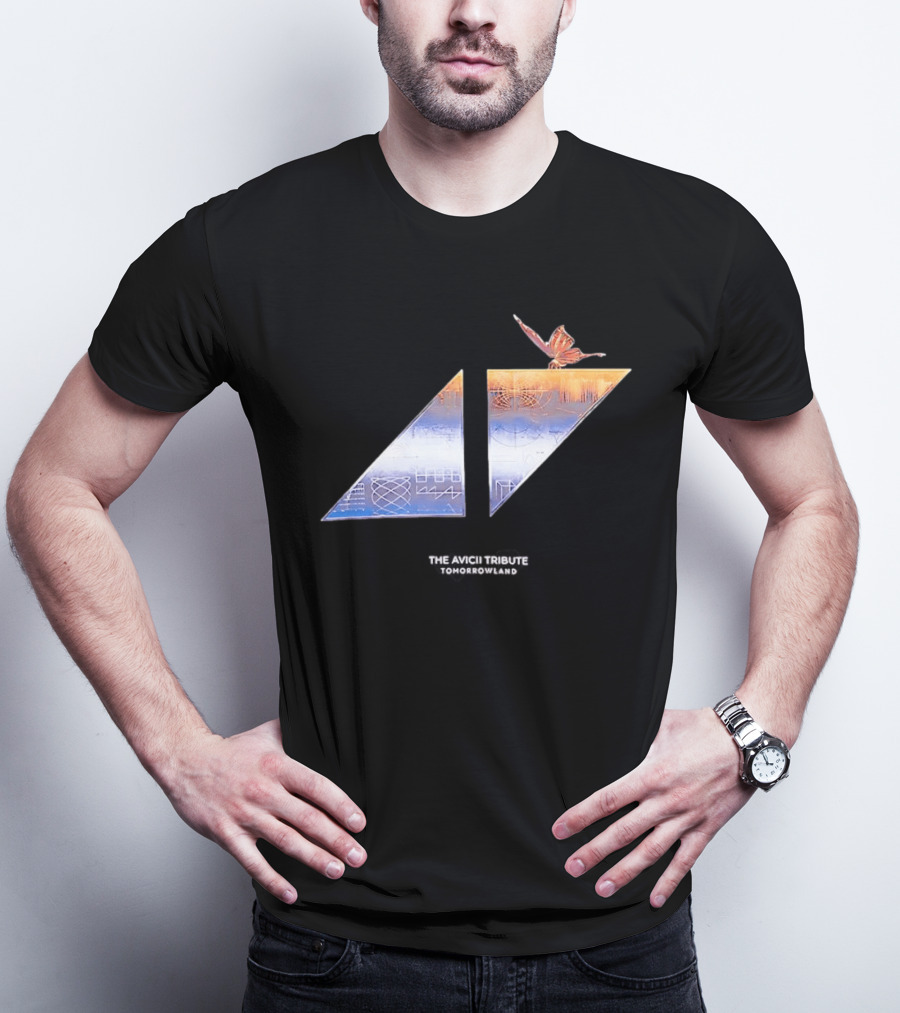 Tomorrowland X Avicii Tribute Butterfly T-Shirt